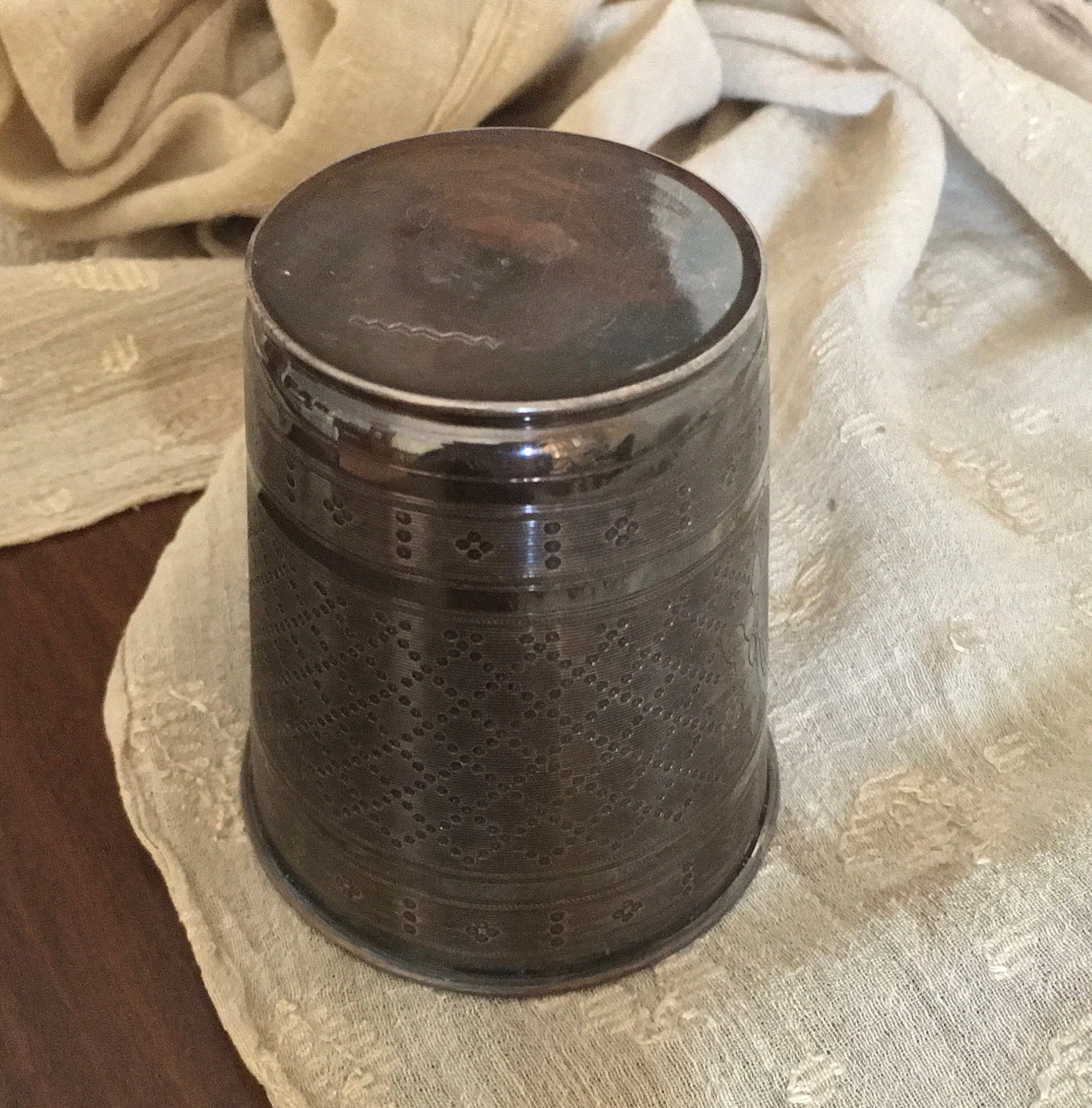 Rare Ottoman Period Turkish Silver Glass With Tughra Mark for ...