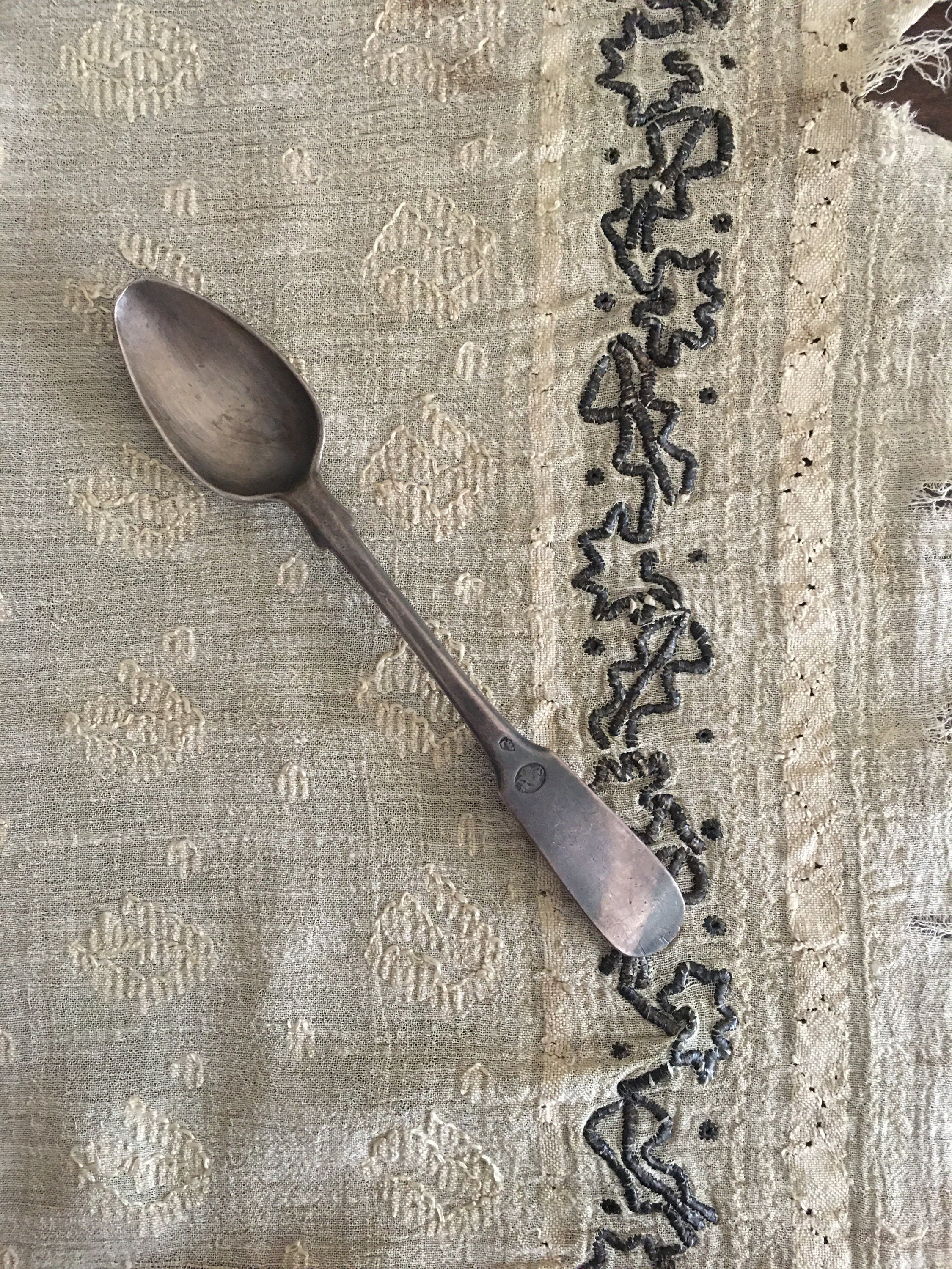 Rare Ottoman Period Turkish Silver Teaspoon With Tughra Mark for ...