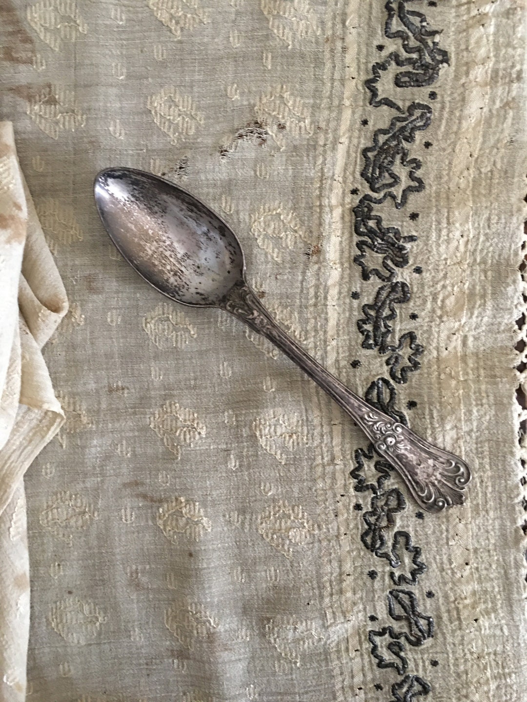 Rare Ottoman Period Turkish Silver Tablespoon With Tughra Mark for ...