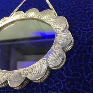 Turkish Silver Wall Mirror With Repousse Design 900 - Etsy