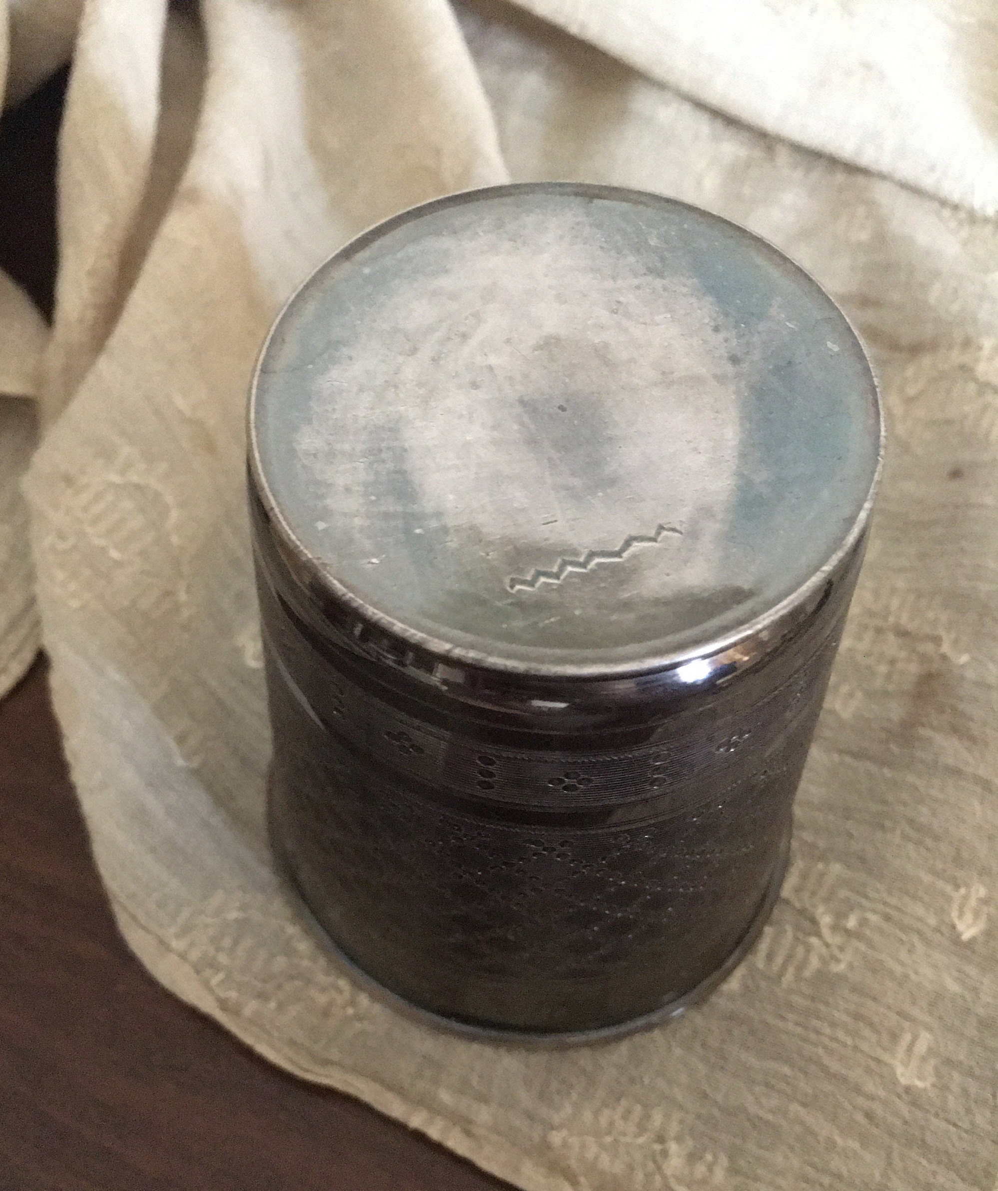 Rare Ottoman Period Turkish Silver Glass With Tughra Mark for ...