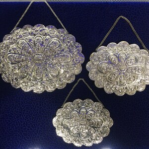 Turkish Silver Wall Mirror With Repousse Design 900 - Etsy