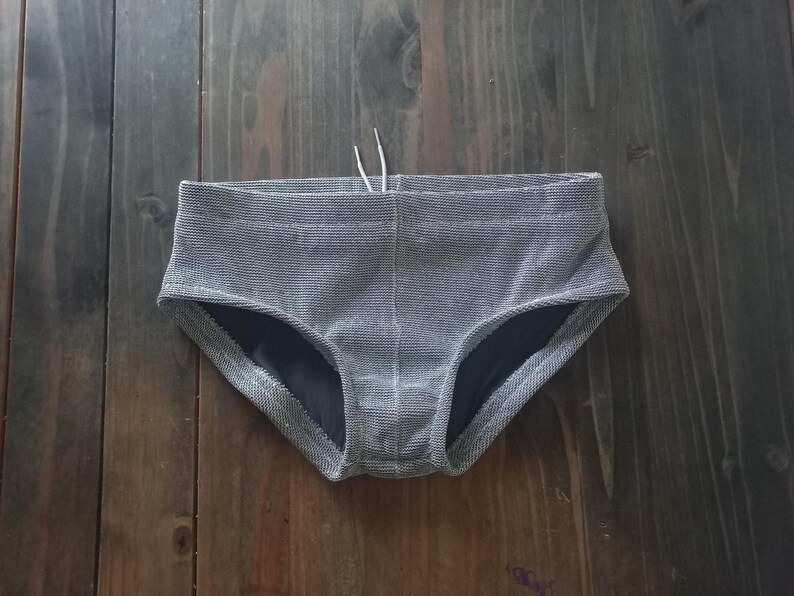 Mithril Chain-mail Wrestling Trunks – Metallic Silver Knit, XL Waist - Etsy