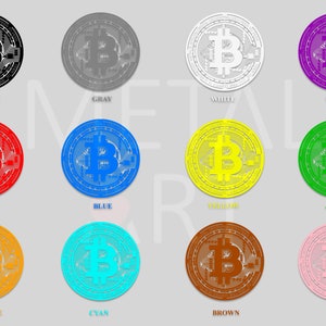 Bitcoin Symbol Metal Wall Art, Cryptocurrency Metal Wall Art, Crytpo ...