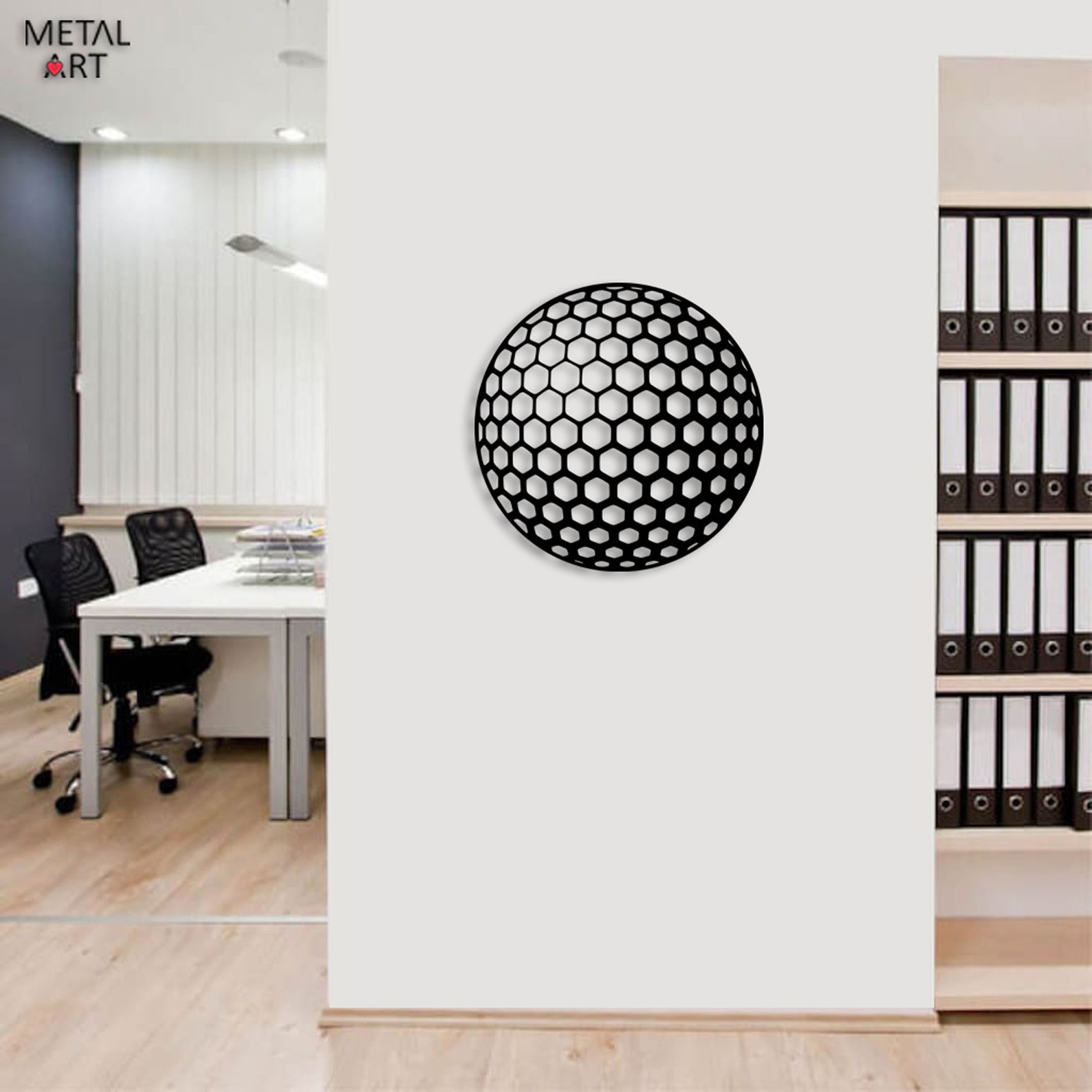 3D Golf Ball Metal Wall Art 3D Wall Art Decor Sports Metal - Etsy