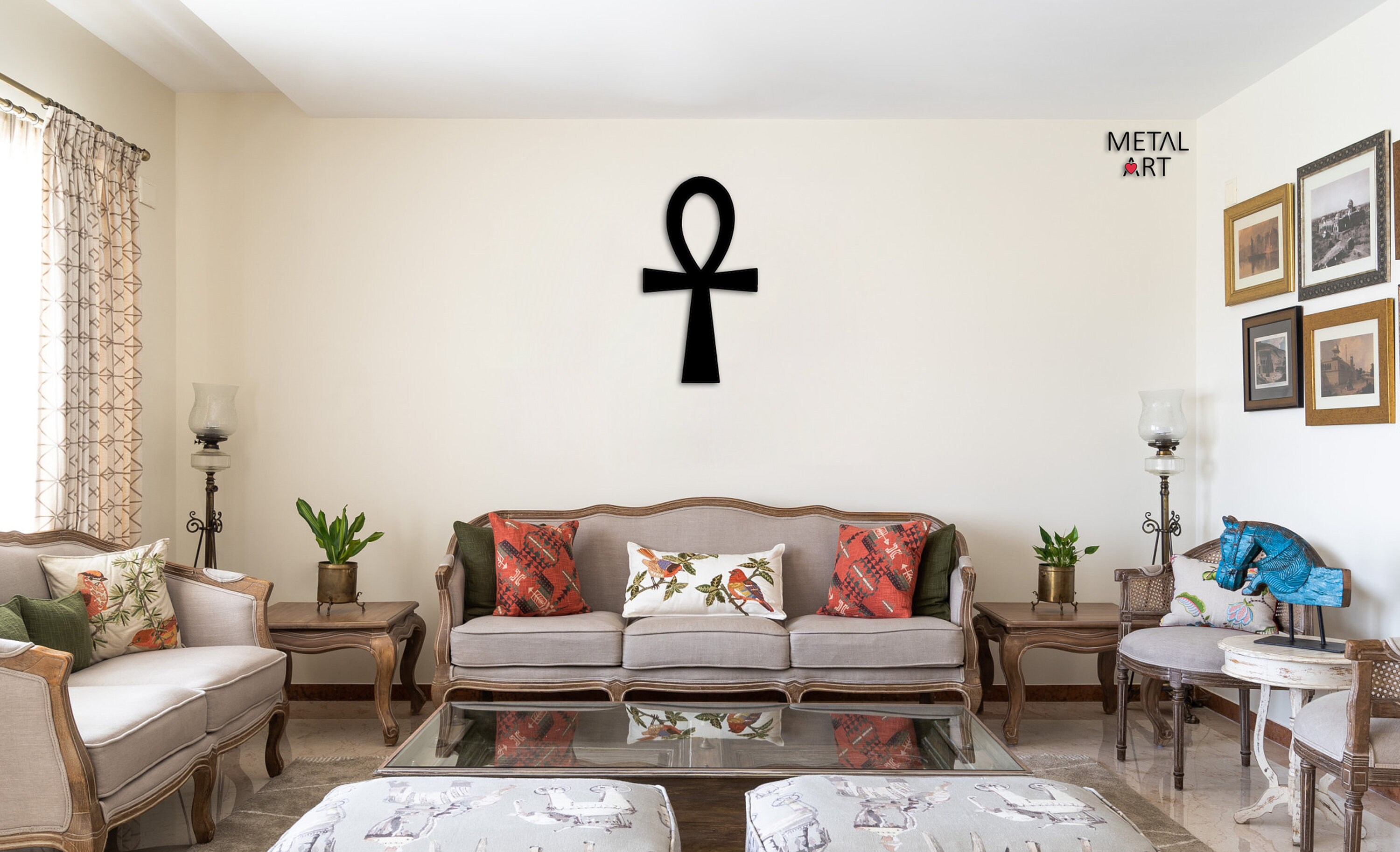 Metal Ankh Symbol, Eternal Life in Ancient Egypt, Metal Good Luck ...