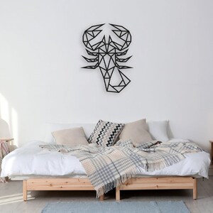 Scorpion Metal Art, Scorpion Wall Art Decor, Home Wall Art, Animal ...