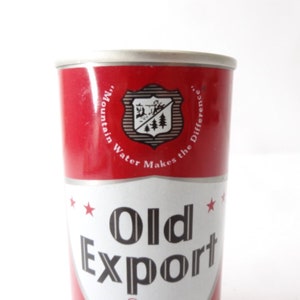 Old Export Premium Steel Flat Top Antique Retro Pull Tab Beer Can - Etsy