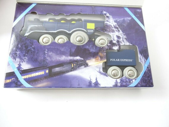 Polar Express Wood Train Set