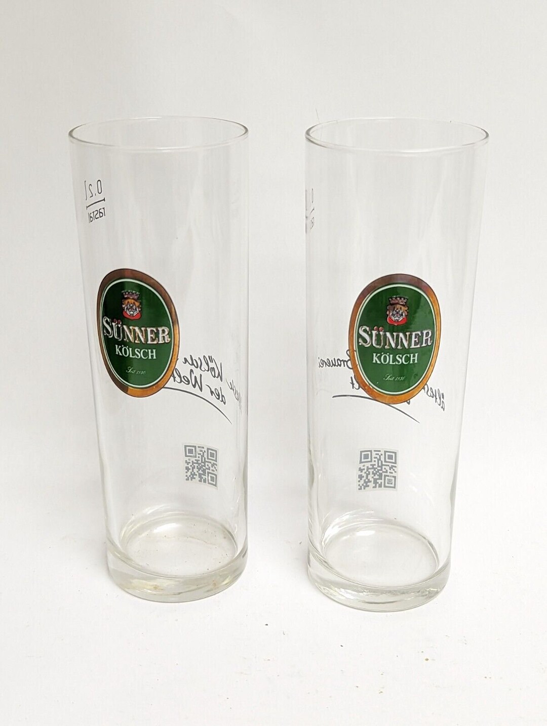 Sunner Kolsch 0,2L Beer Glass Set of 2 Glasses - Etsy