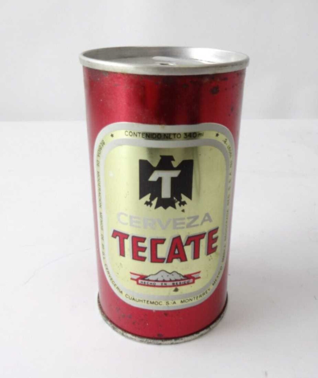 Cerveza Tecate Mexican Vintage Antique Retro Beer Can Pull Tab - Etsy