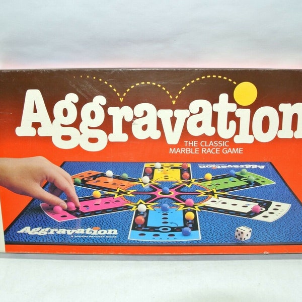 Aggravation Board Game - Etsy