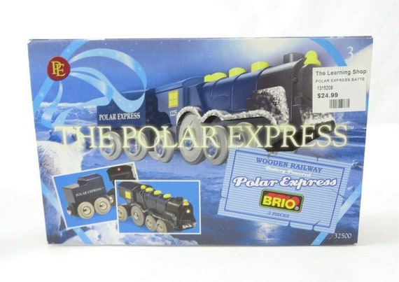 Polar Express Wood Train Set