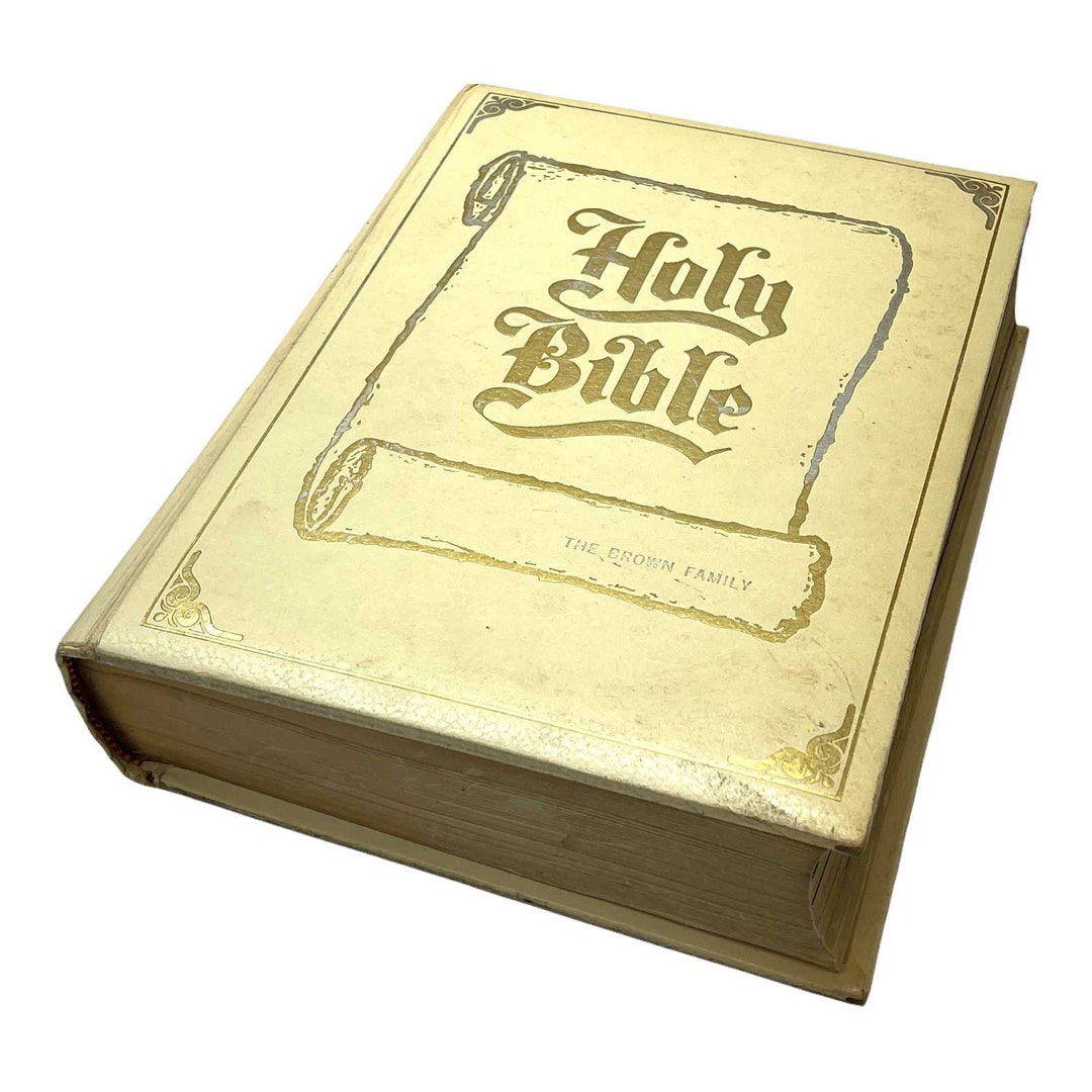 King James Family Bible 1976 C.D. Stampley C.s.s Edition - Etsy