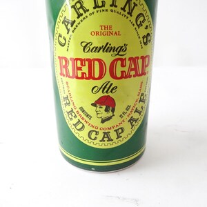 Carling's Red Cap Ale Flat Top Antique Retro Pull Tab Beer Can - Etsy