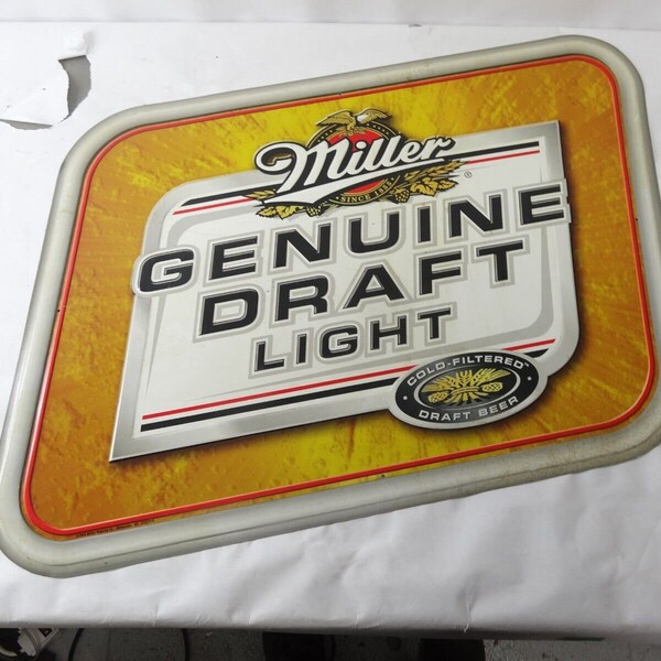 Miller Genuine Draft Sign - Etsy
