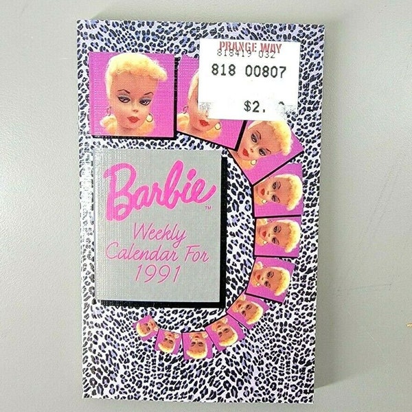 Vintage Barbie Calendar - Etsy
