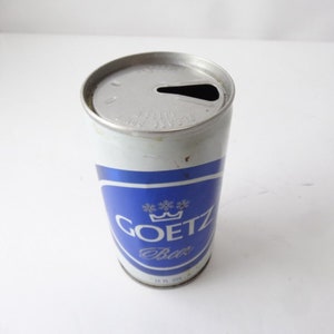 Goetz Antique Retro Pull Tab Beer Can - Etsy