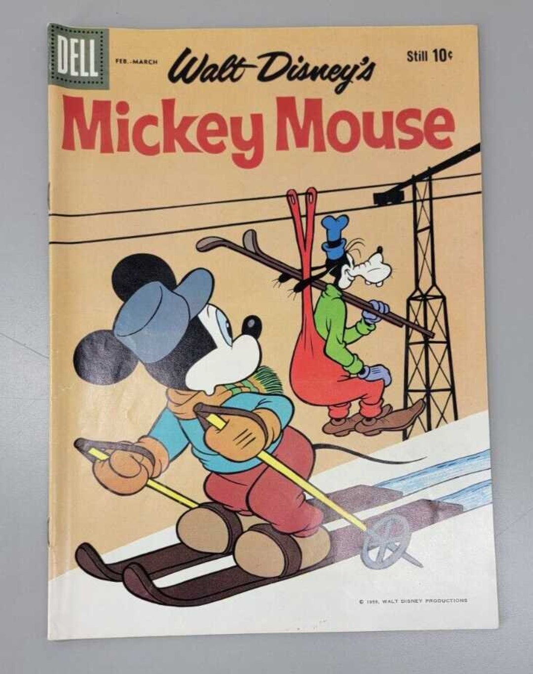 Walt Disney's Mickey Mouse 70 FN 1960 Dell Comics - Etsy