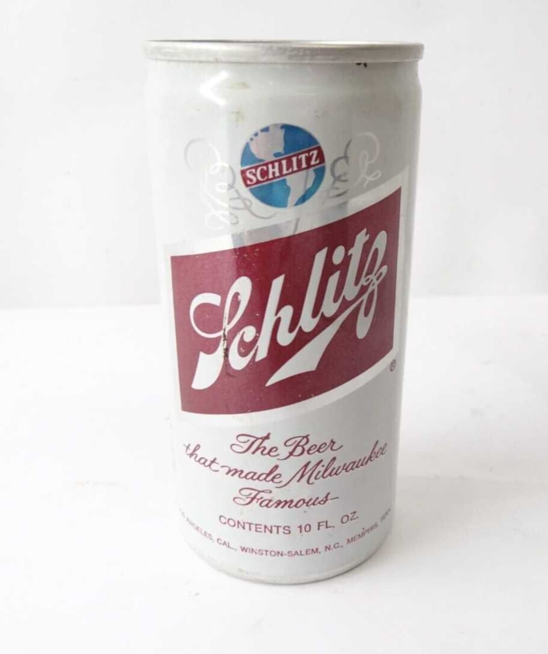 Schlitz Milwaukee Flat Top Antique Retro Pull Tab Beer Can - Etsy