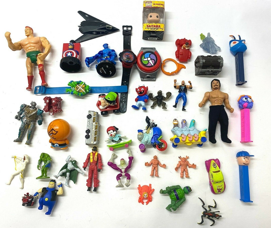 Lot 02: 40 Assorted Mini Collectable Toys From 80s/90s/00s - Etsy