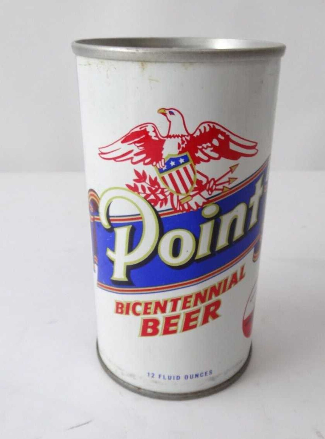 Point Bicentennial Steel Flat Top Antique Retro Pull Tab Beer Can - Etsy