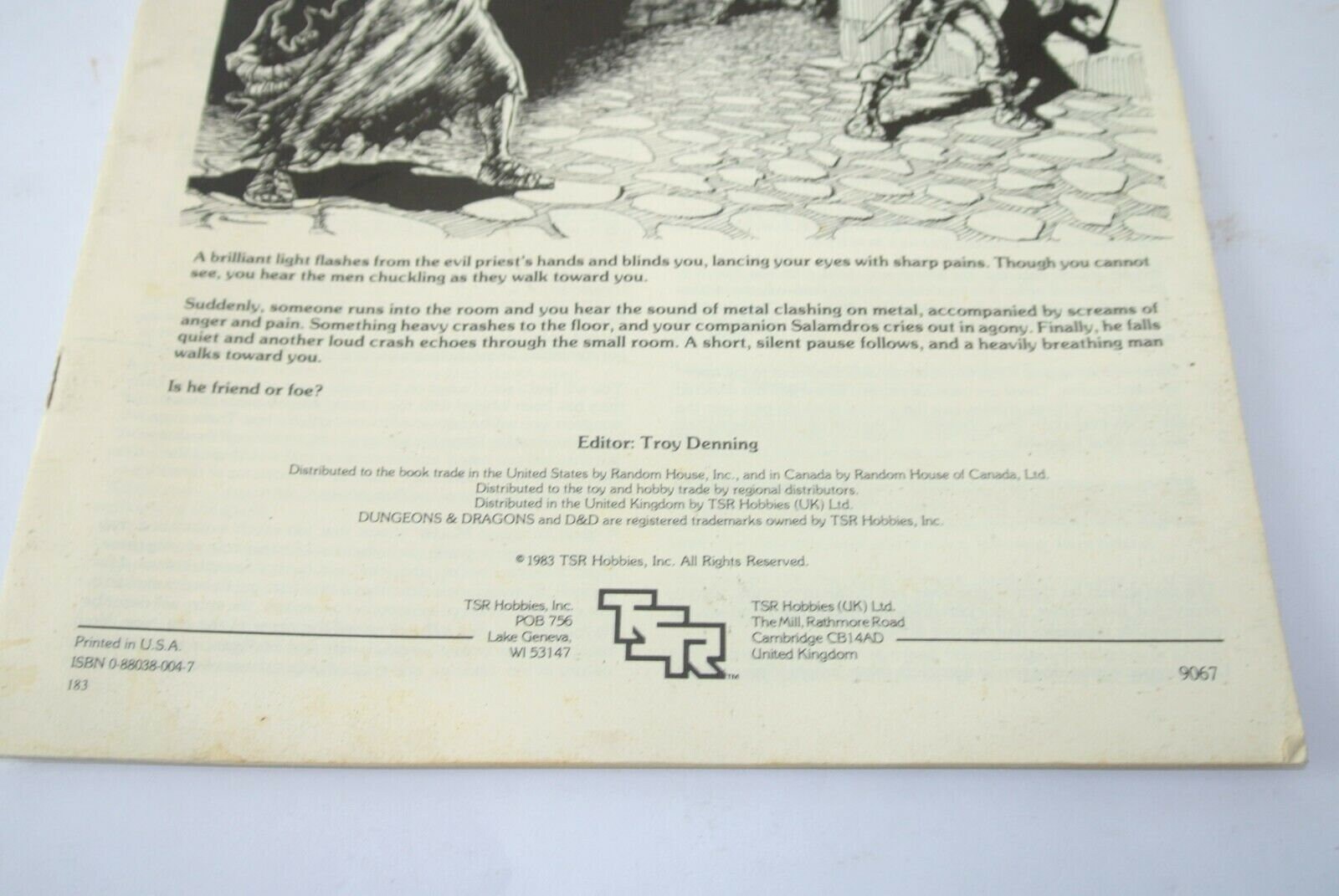 Collectibles Art & Collectibles VINTAGE TSR DUNGEONS & dragons ...