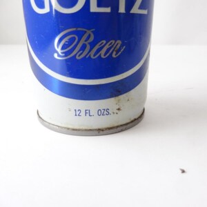 Goetz Antique Retro Pull Tab Beer Can - Etsy