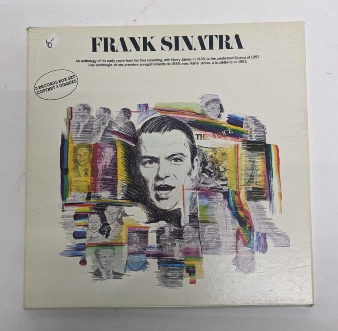 The Essential Frank Sinatra Anthology Box Set Columbia Records - Etsy