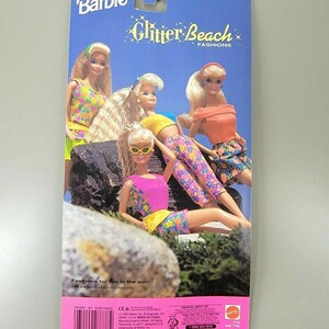 Mattel Barbie Glitter Beach Fashions Vintage Rare HTF 7778 1992 NRFP - Etsy