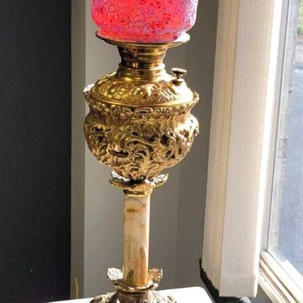 Converted Oil Lamp to Electric - Etsy