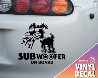 Subwoofer Sticker - Etsy