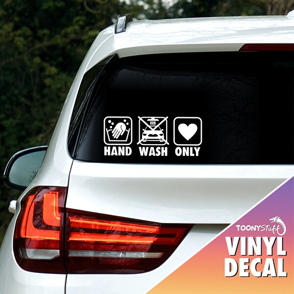 Car Wash Decal - Etsy