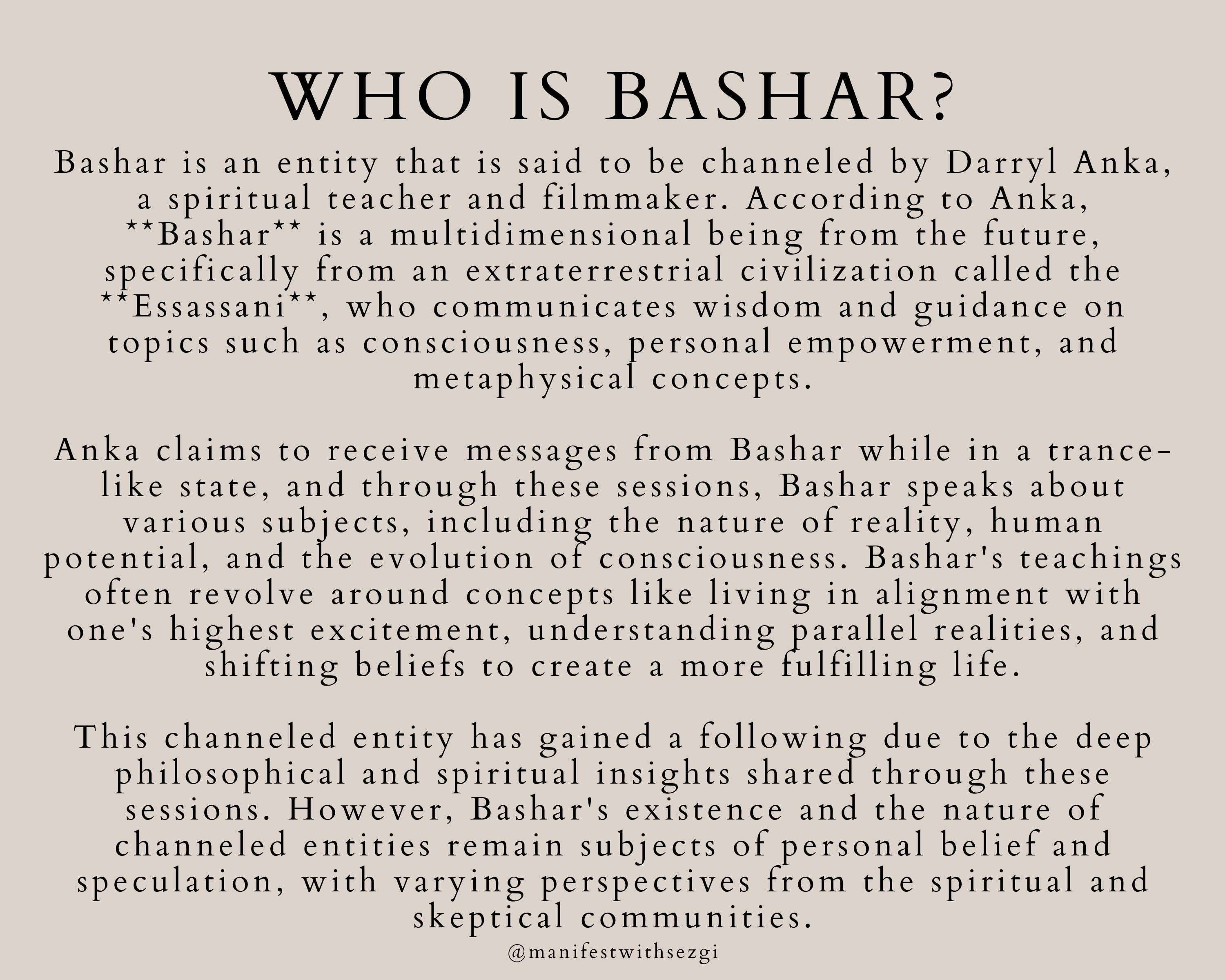 Bashar Channeling / 1 Page Cheat Sheet / A4 & US LETTER - Etsy