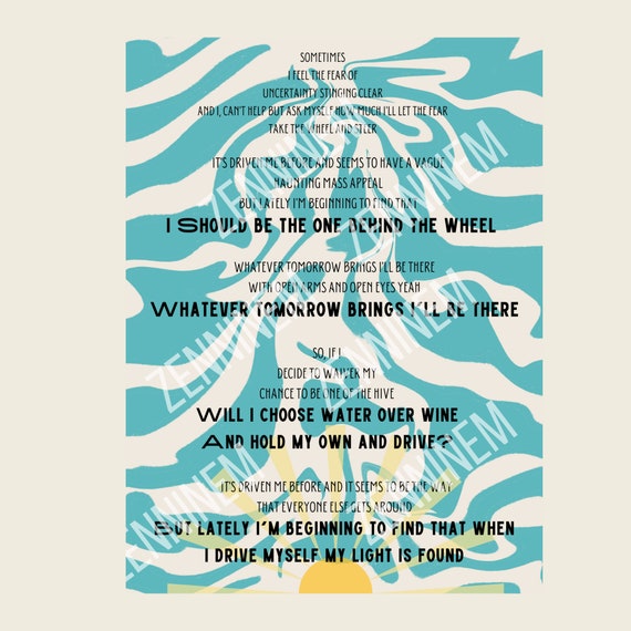 Drive Lyrics Incubus