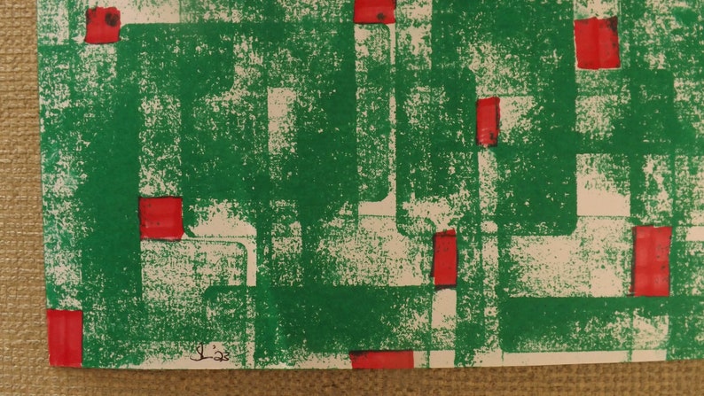 Suburbia. Abstract Art. Unique. A4 Original.signed by Artist. - Etsy