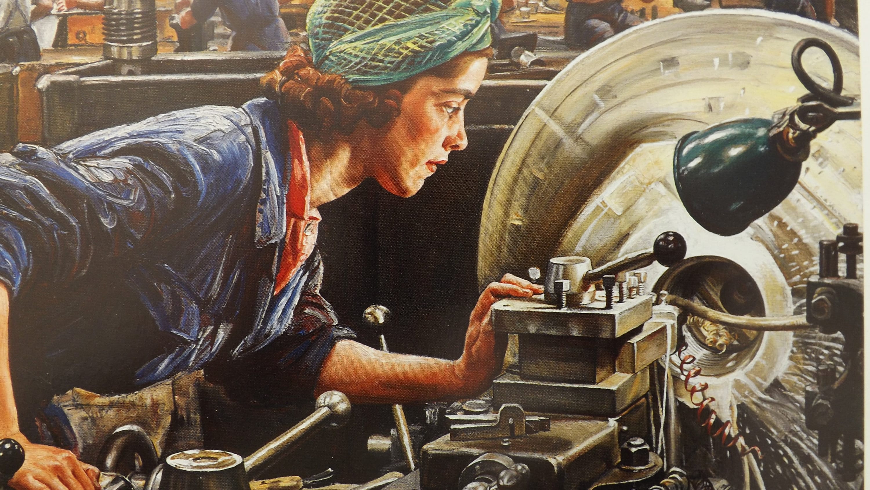 Art Print. Laura Knight. Ruby Loftus Screwing a Breech Ring. - Etsy