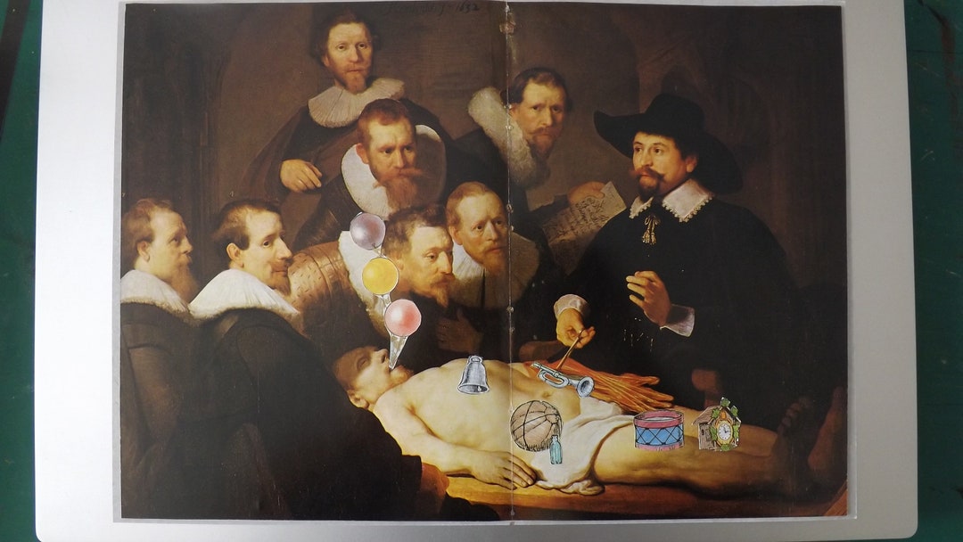 Rembrandt. La autopsia por el Dr. Tulp. Ahora sabemos - Etsy México