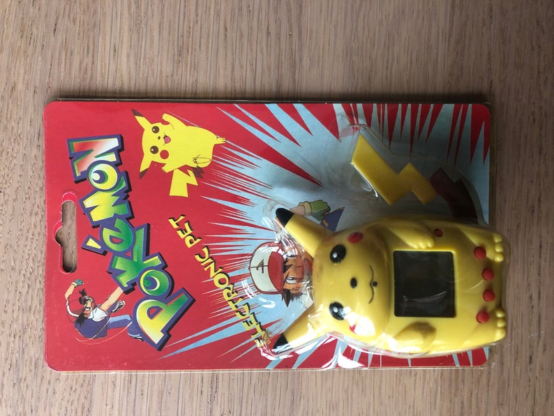 Pokemon Pikachu Tamagotchi Fully Working - Etsy UK