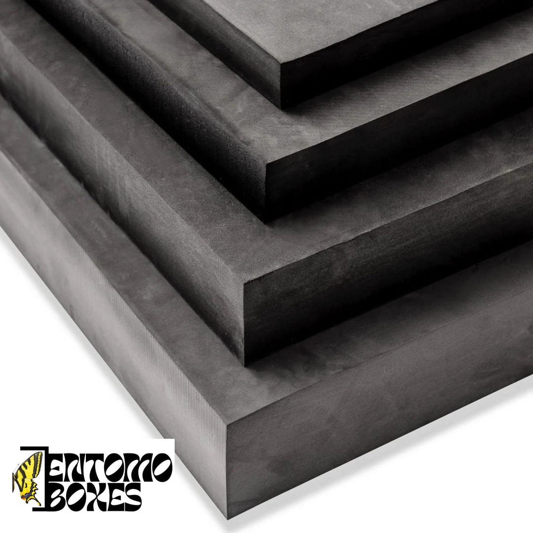 BLACK EVA Foam Closed-cell for Entomology Boxes Spreading Neoprene ...