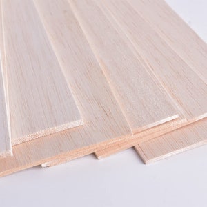 Balsa Wood Sheets Planks for ART, Craft, RC Modeling, Entomology ...