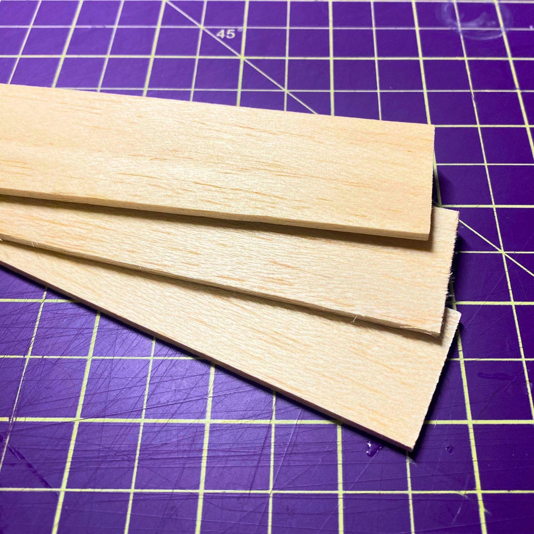 3cm/1.18in Balsa Wood Sheets Planks for ART, Craft, RC Modeling ...