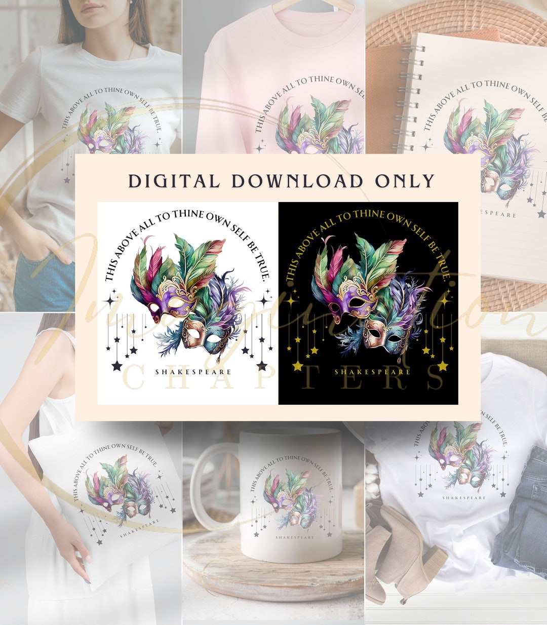 Shakespeare Silhouette Digital Download PNG File SVG File Shakespeare ...