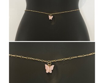 Butterfly Body Chain | Etsy
