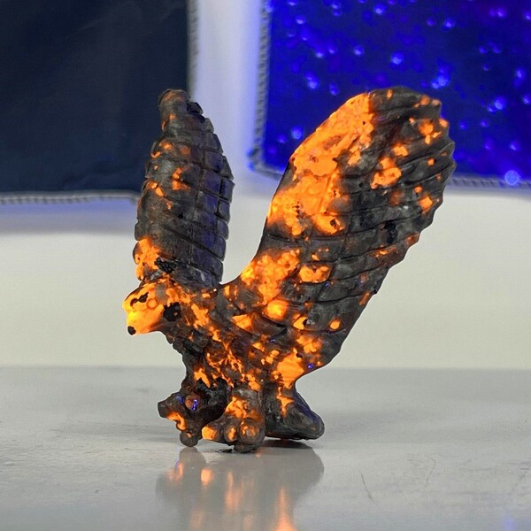 Crystal Carved Eagle - Etsy