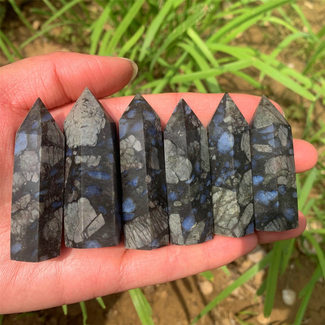 50mm Natural Hand Llanite Obelisk,mini Crystal Wand,crystal Tower ...