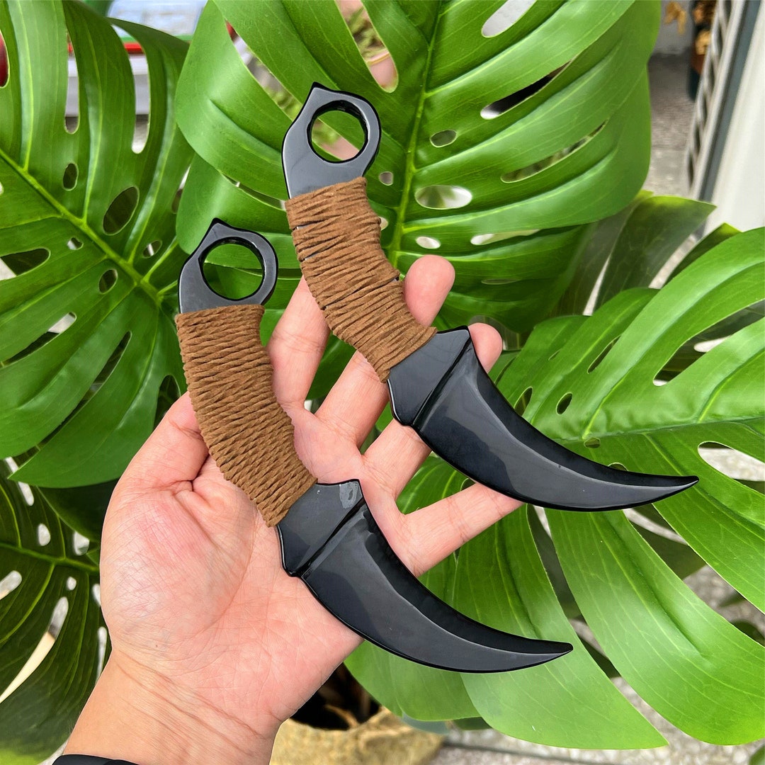 Natural Hand Carved Obsidian Eagle Claw Knife,crystal Quartz Dagger ...