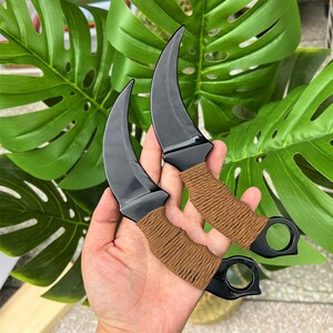 Natural Hand Carved Obsidian Eagle Claw Knife,crystal Quartz Dagger ...