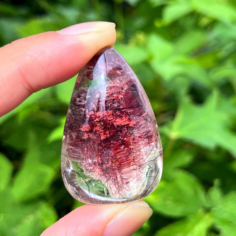 Red Quartz - Etsy