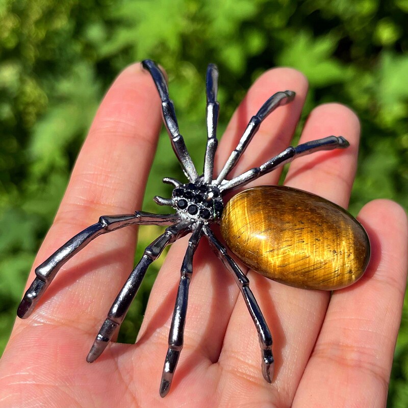 Crystal Spider - Etsy